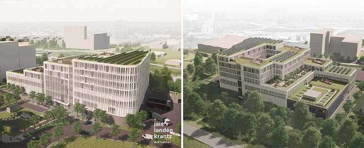 Axis kontor och logistikcenter ska va klart 2026