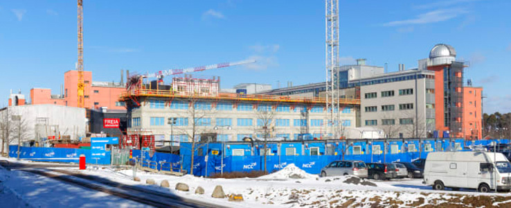 Ångströmlaboratoriet vid Uppsala universitet expanderar