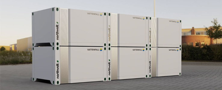 Northvolt och Vattenfall lanserar batterilager